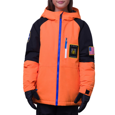 Куртка 686 Exploration Insulated Jacket FW24 nasa orange black — купить ...